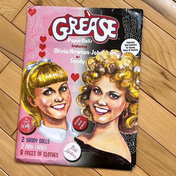 Paper Studio Press | Games | Grease Unique Paper Doll Set By David ...